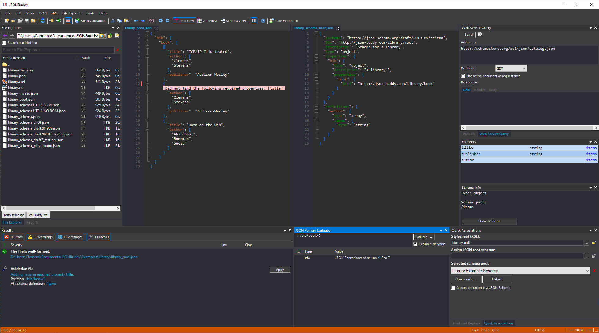 JSONBuddy – JSON Editor for Windows
