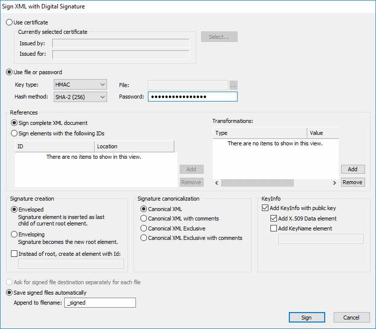 sign_dialog_sha-2 | XML Tribune